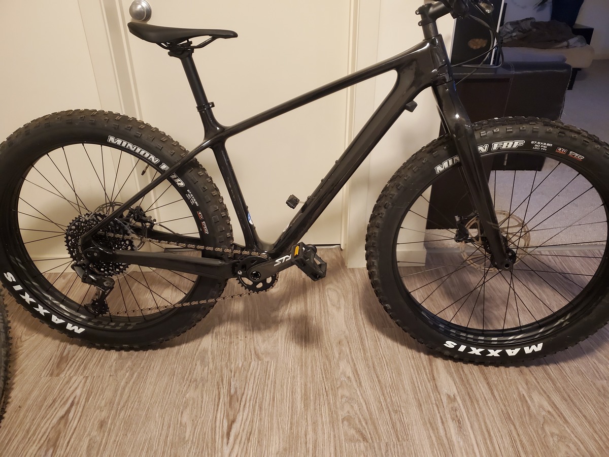 2020 Specialized Fatboy Comp Carbon Carbon/Gunmetal Large