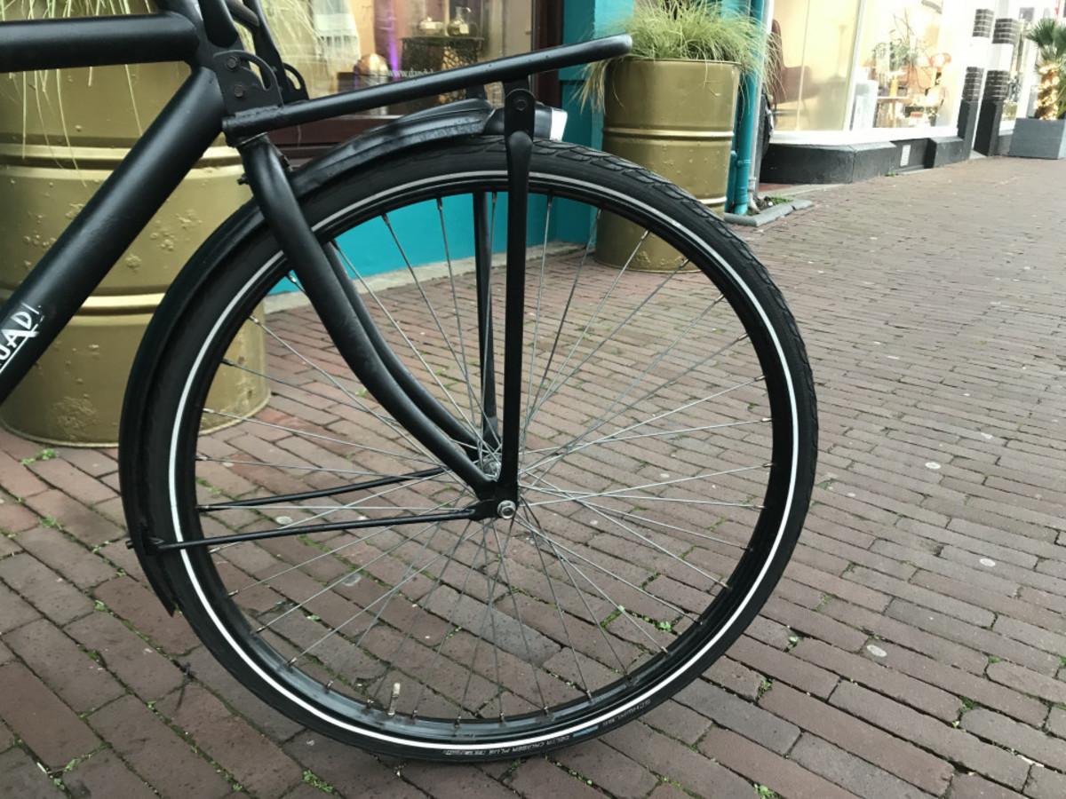 On the road Herenfiets