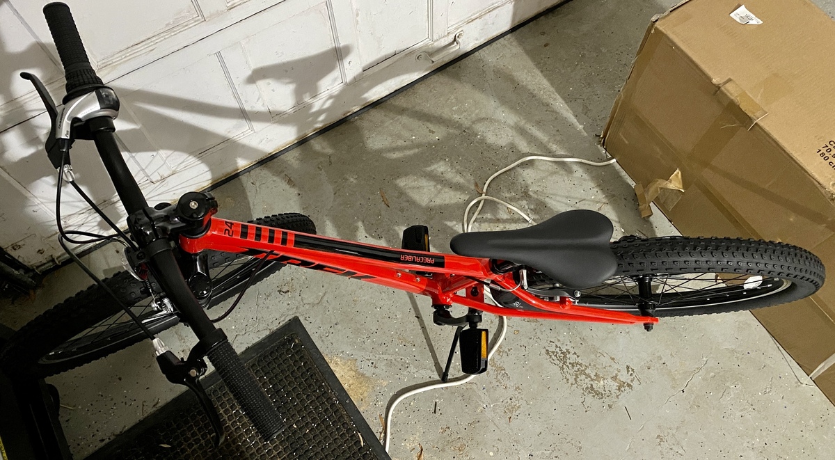 2021 Trek Precaliber 24 8-speed suspension