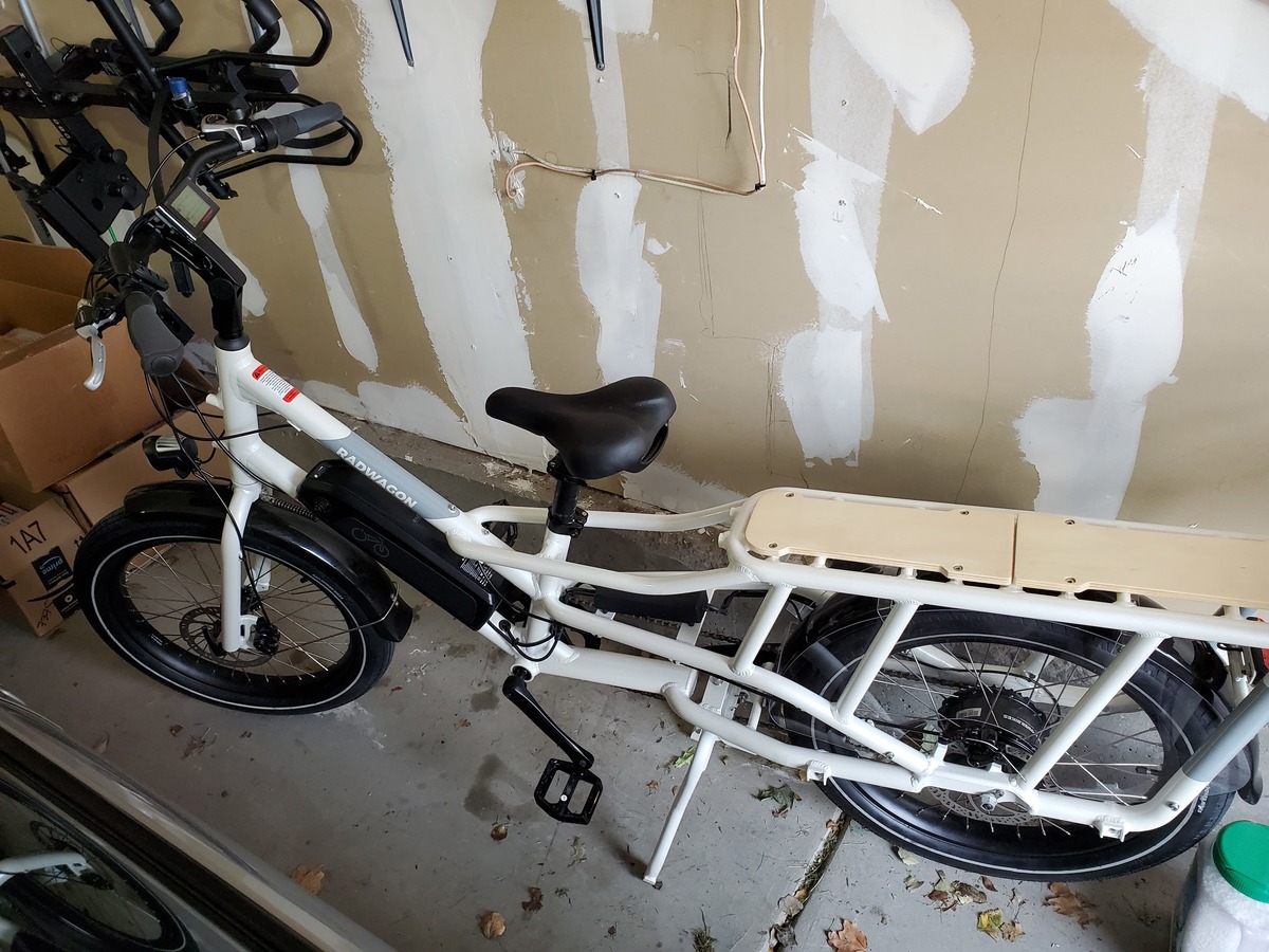 2020 Rad Power Bikes Radwagon 4 cargo bike rear