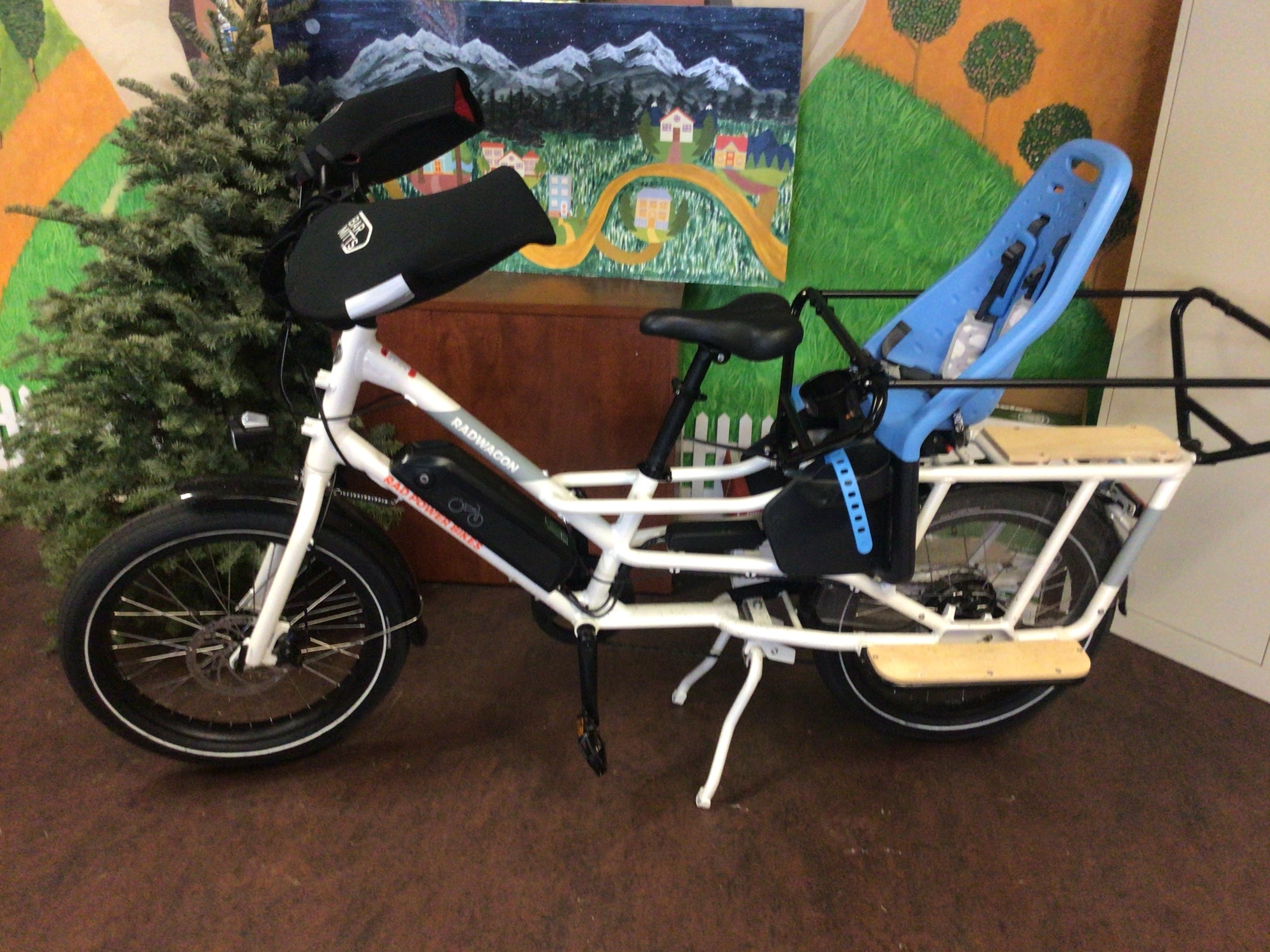 2020 Rad Power Bikes Rad Wagon cargo bike rear (e.g. longtail)
