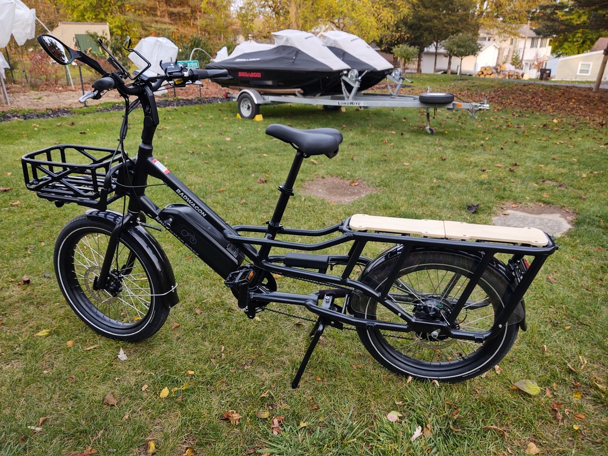 2020 Rad Power Bikes cargo bike (rear storage)