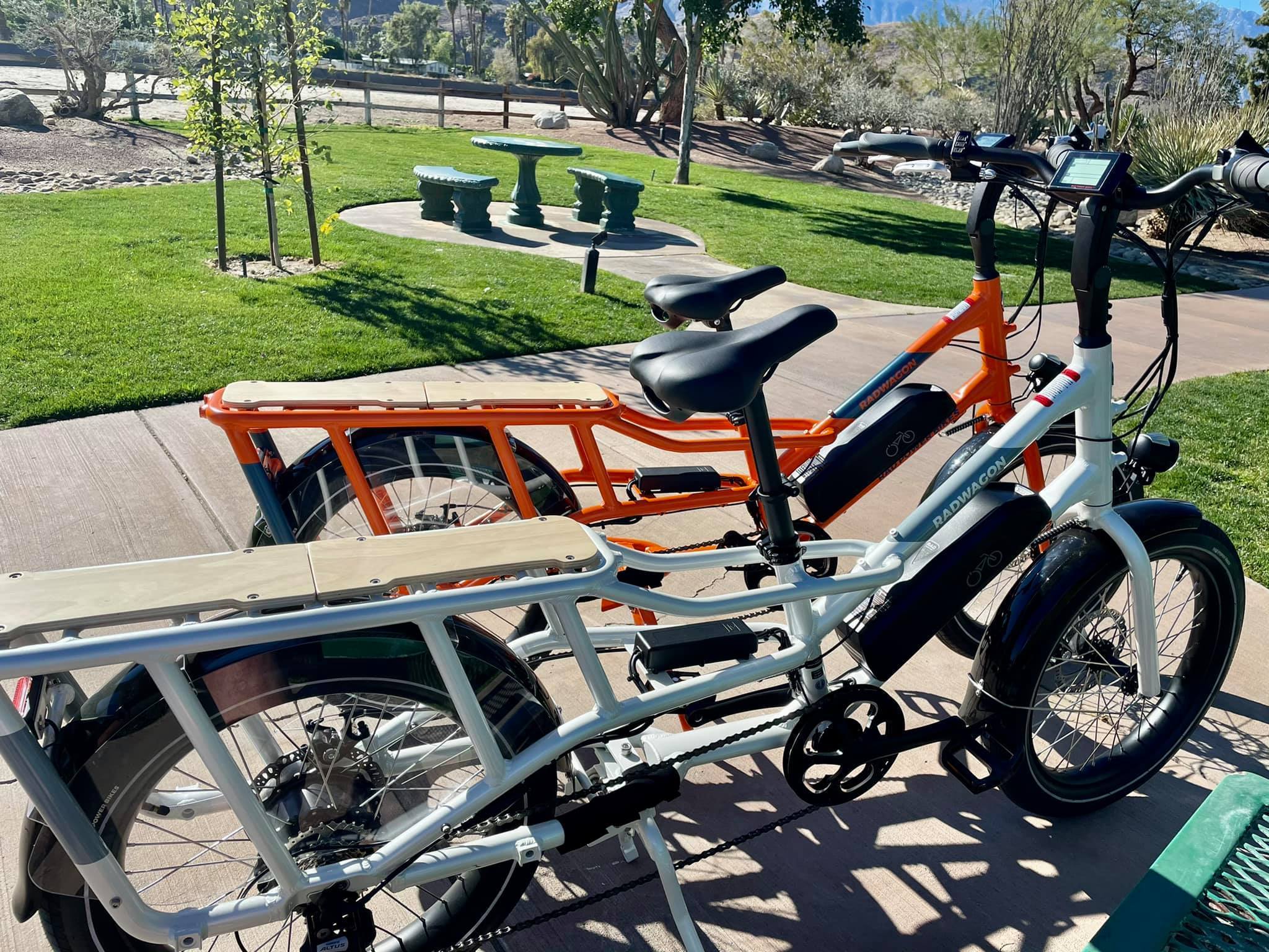 2021 Rad Power Bikes Rad Wagon 4 cargo bike rear (e.g. longtail)