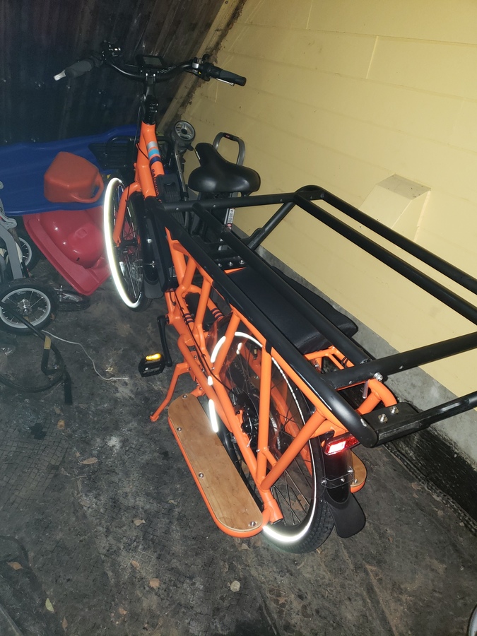 2019 Rad Power Bikes Rad Powerwagon 3 cargo bike rear (e.g. longtail)