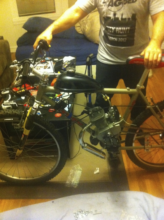 Stolen Trek 970 SHX Single Track; converted into ...