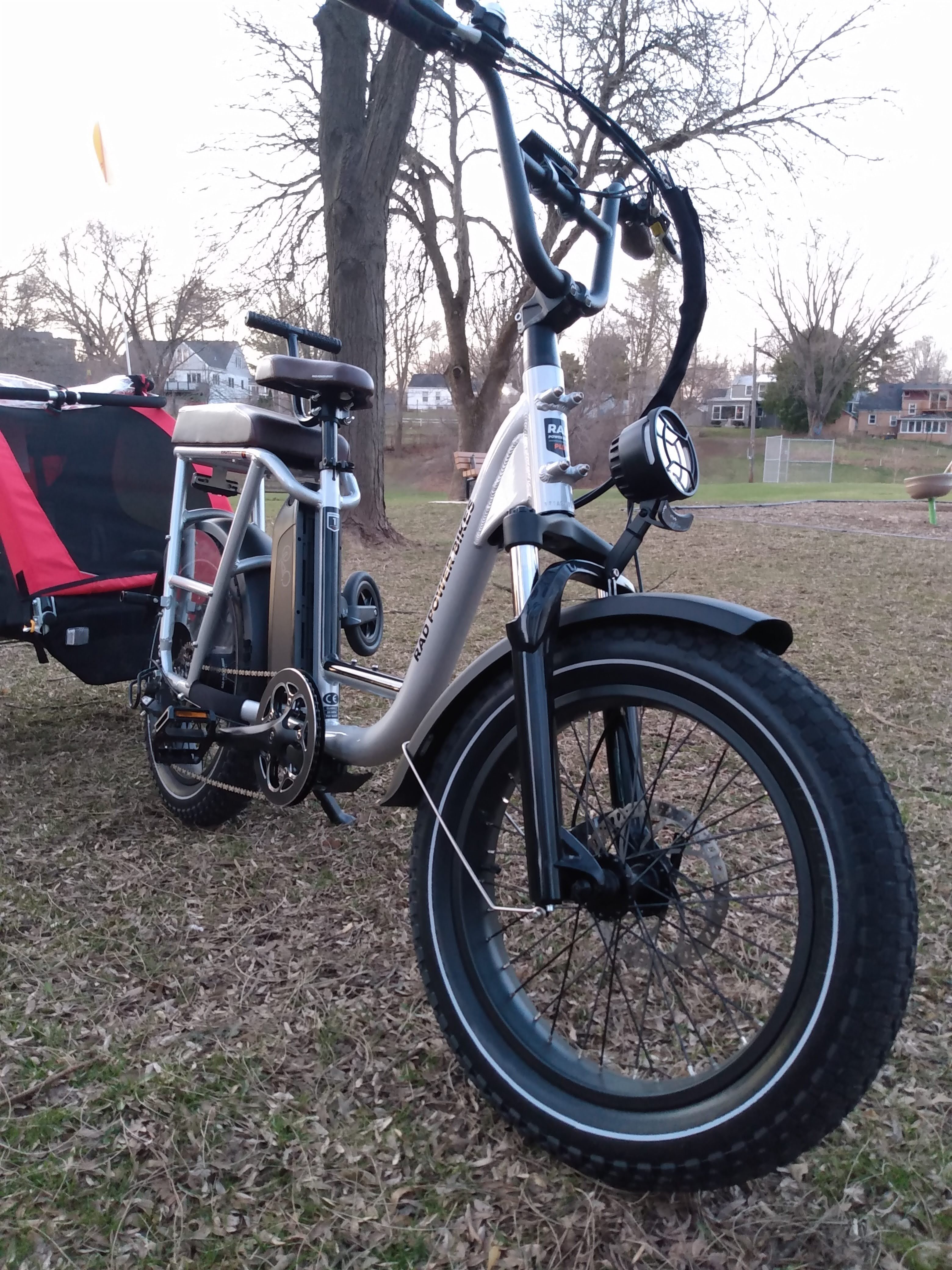 2021 Rad Power Bikes RadRunner Plus cargo bike rear