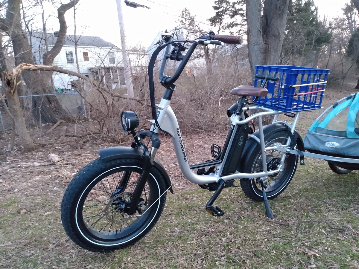 2021 Rad Power Bikes RadRunner Plus cargo bike rear
