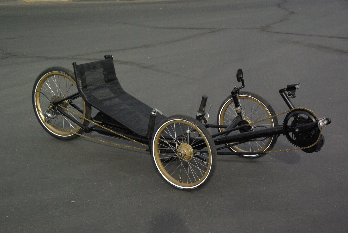 2002 Greenspeed GLR (Greenspeed Low Racer) recumbent ... tricycle