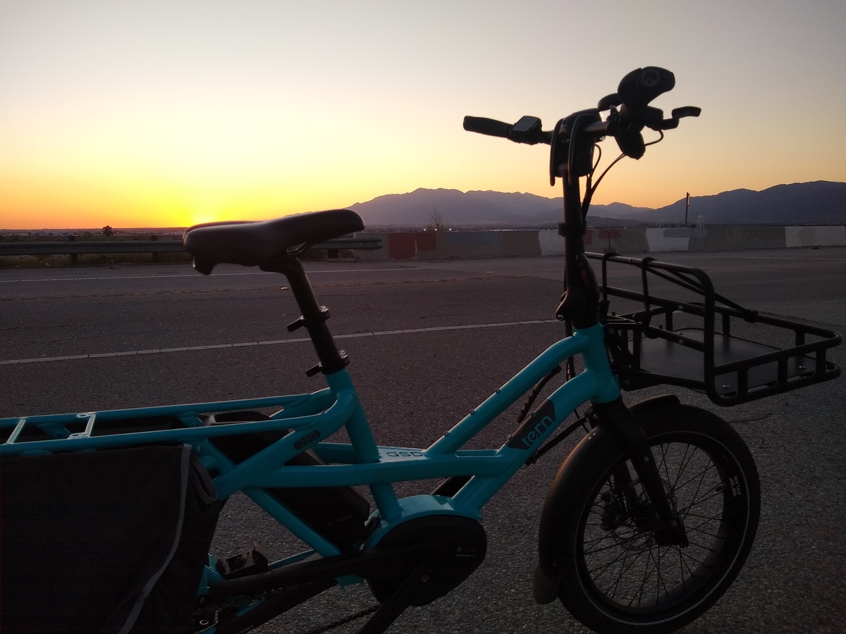 Tern GSD cargo bike rear