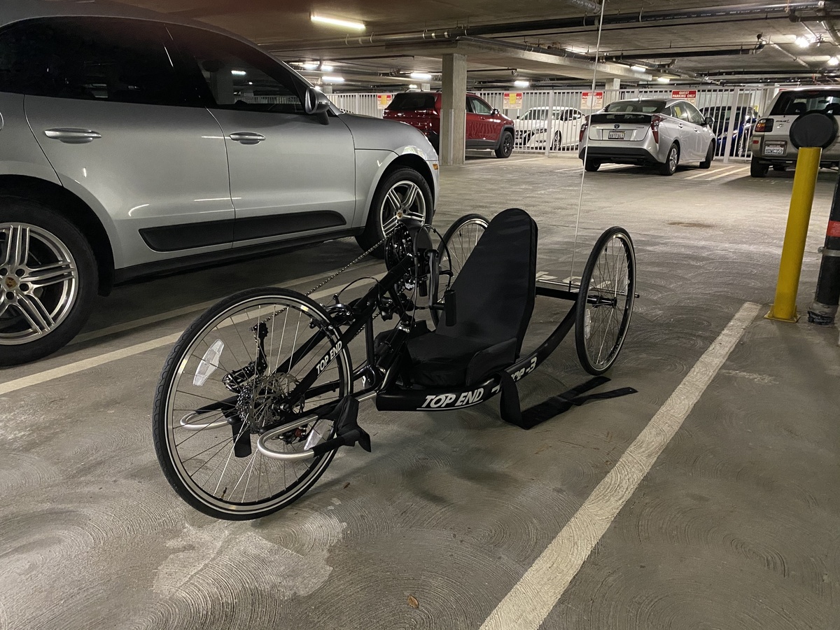 Stolen 2018 Top end hand cycle force 3 tricycle