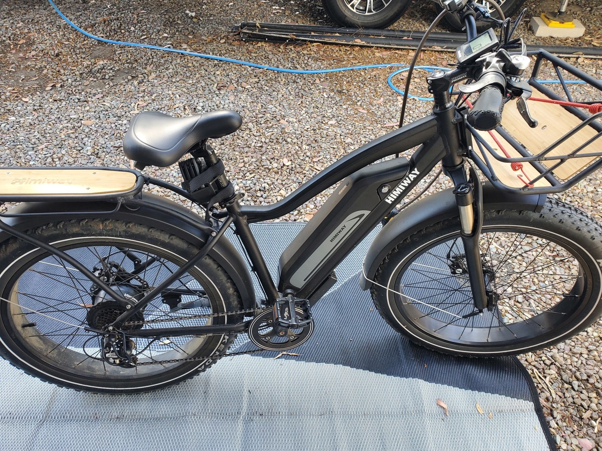 2020 HIMIWAY E-BIKE FAT TIRE CRUISER