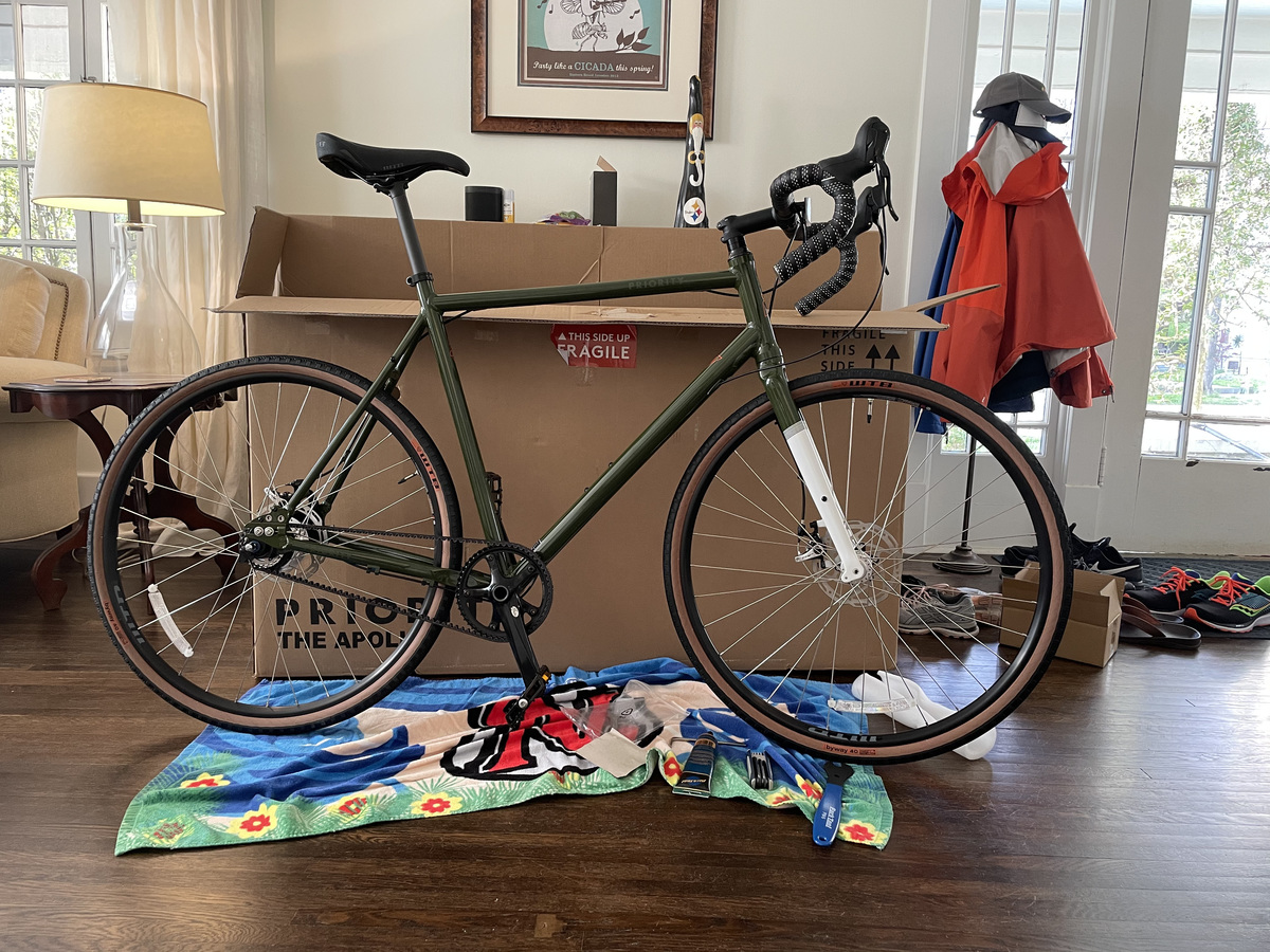2021 Priority Bicycles Apollo Gravel
