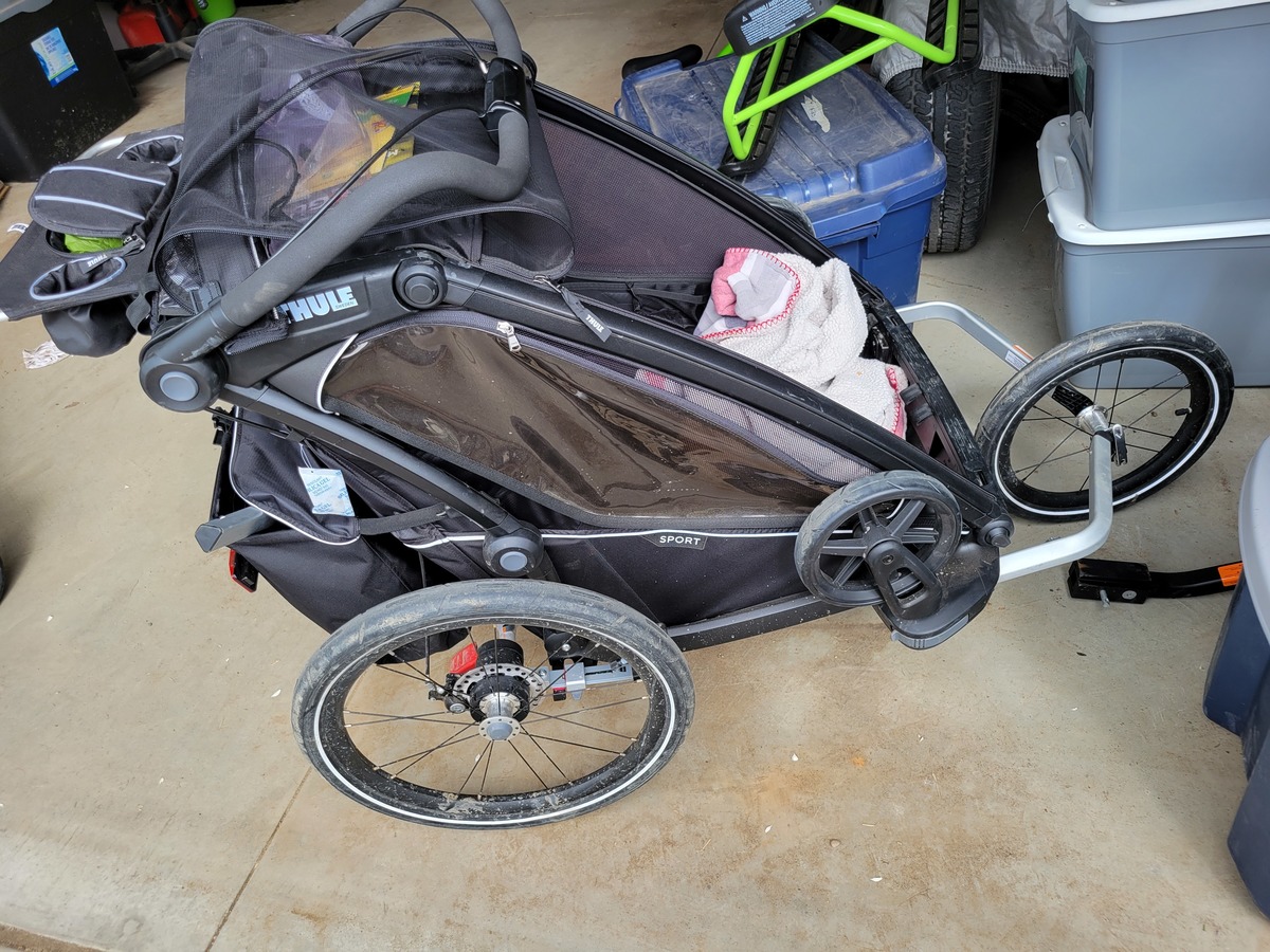 2021 Thule chariot sport 2 bike trailer