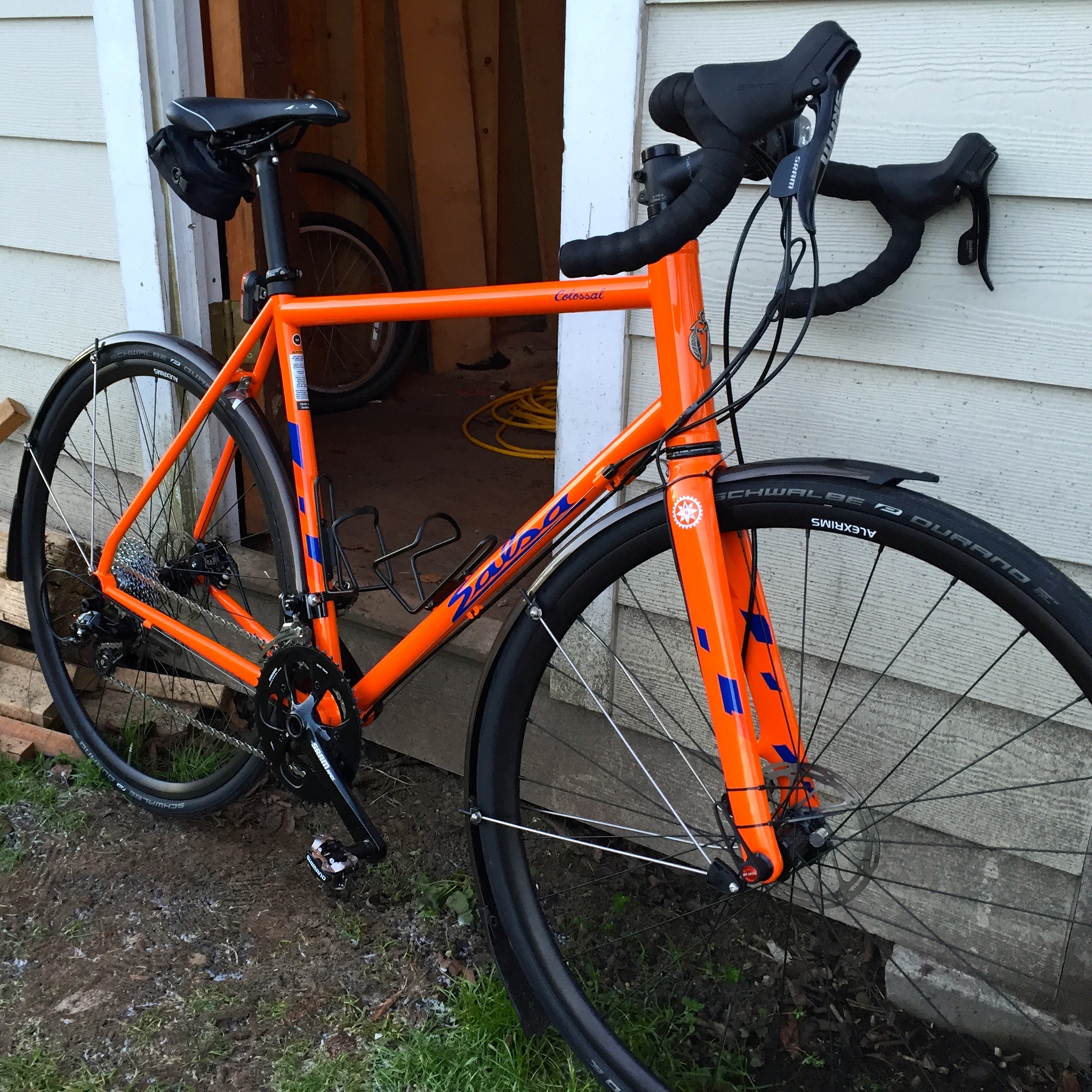 2015 Salsa Colossal, size 58 (top tube)