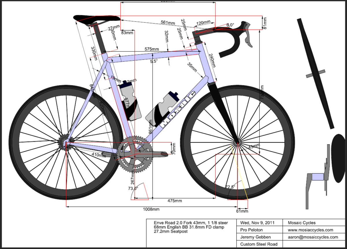 2011 Mosaic Custom Road Bike