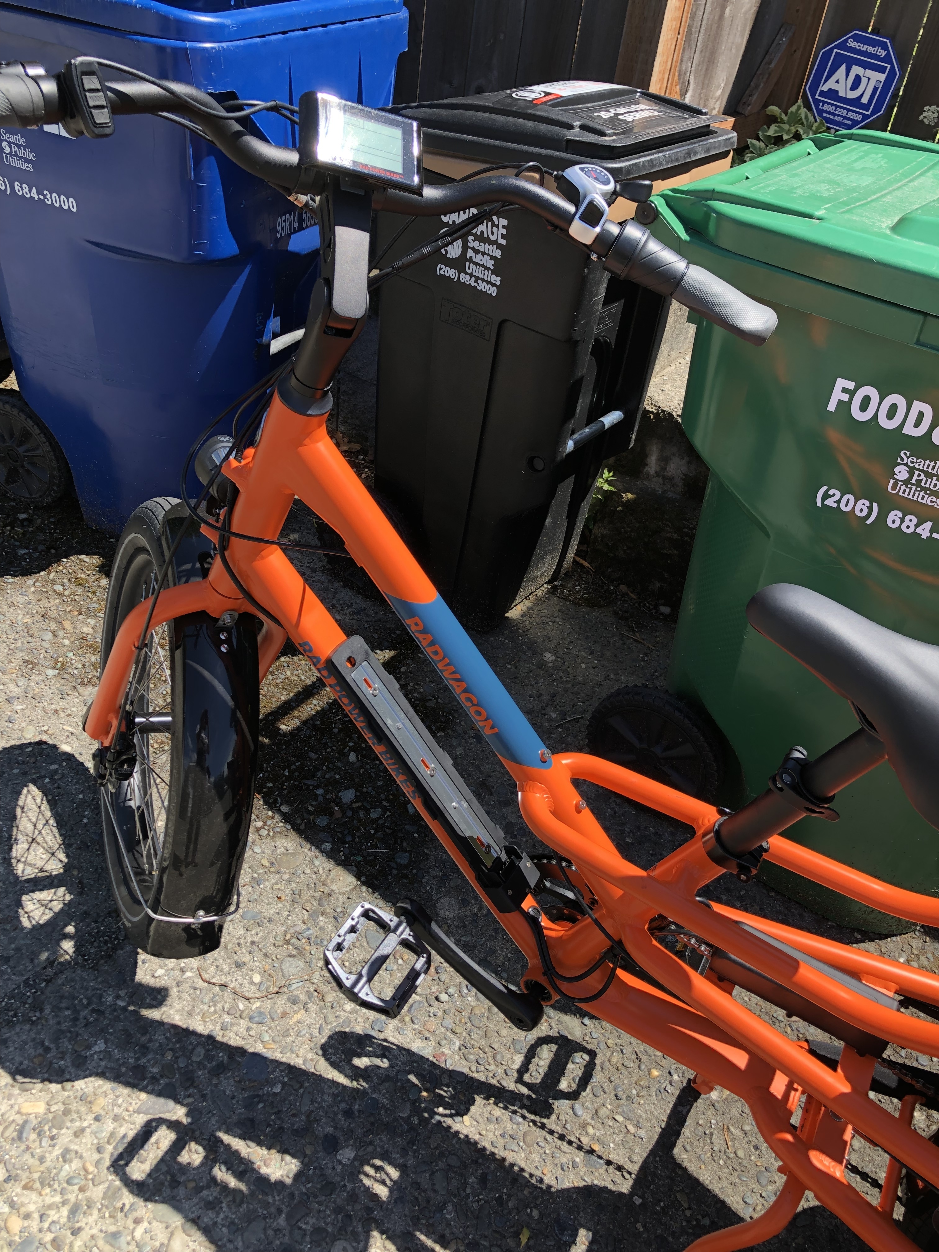 2021 Rad Power Bikes Rad Wagon 4 cargo bike rear