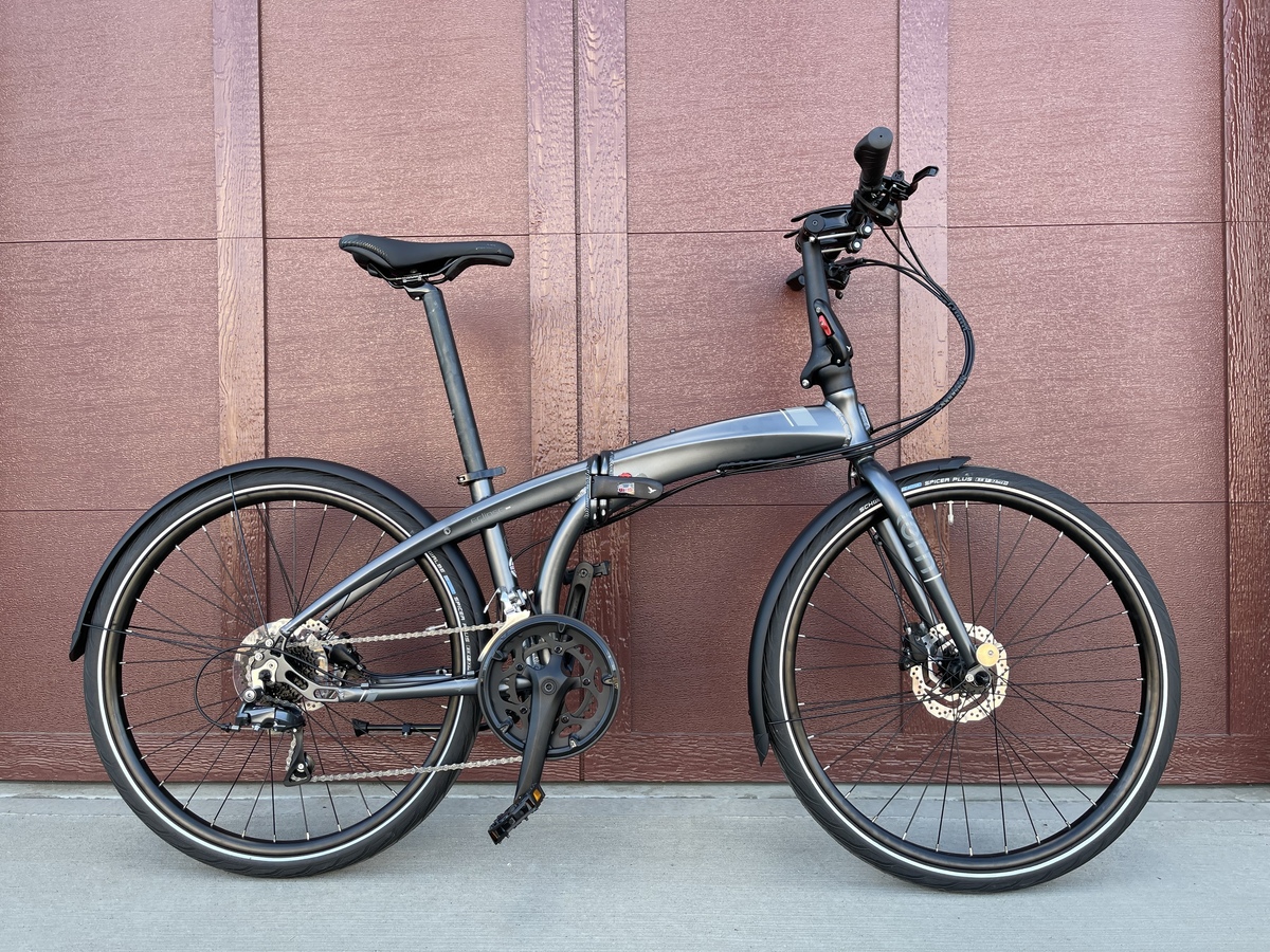 2021 Tern Eclipse D16 Gunmetal One Size