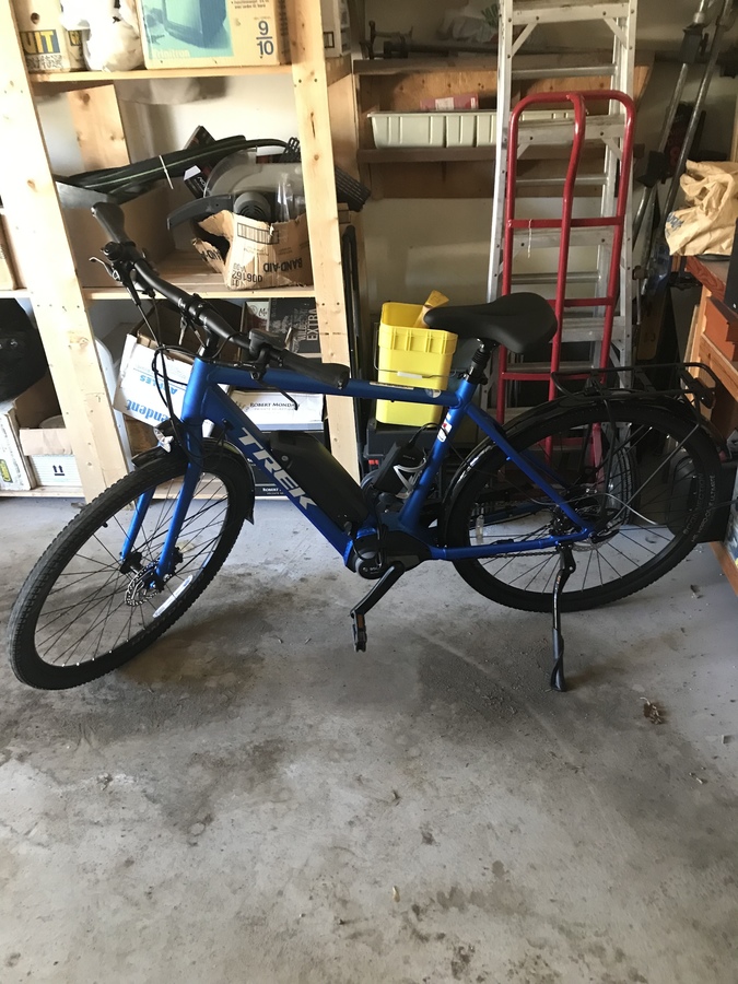 2021 Trek Verve+ 2 Step-Over Electric Bike Larg...