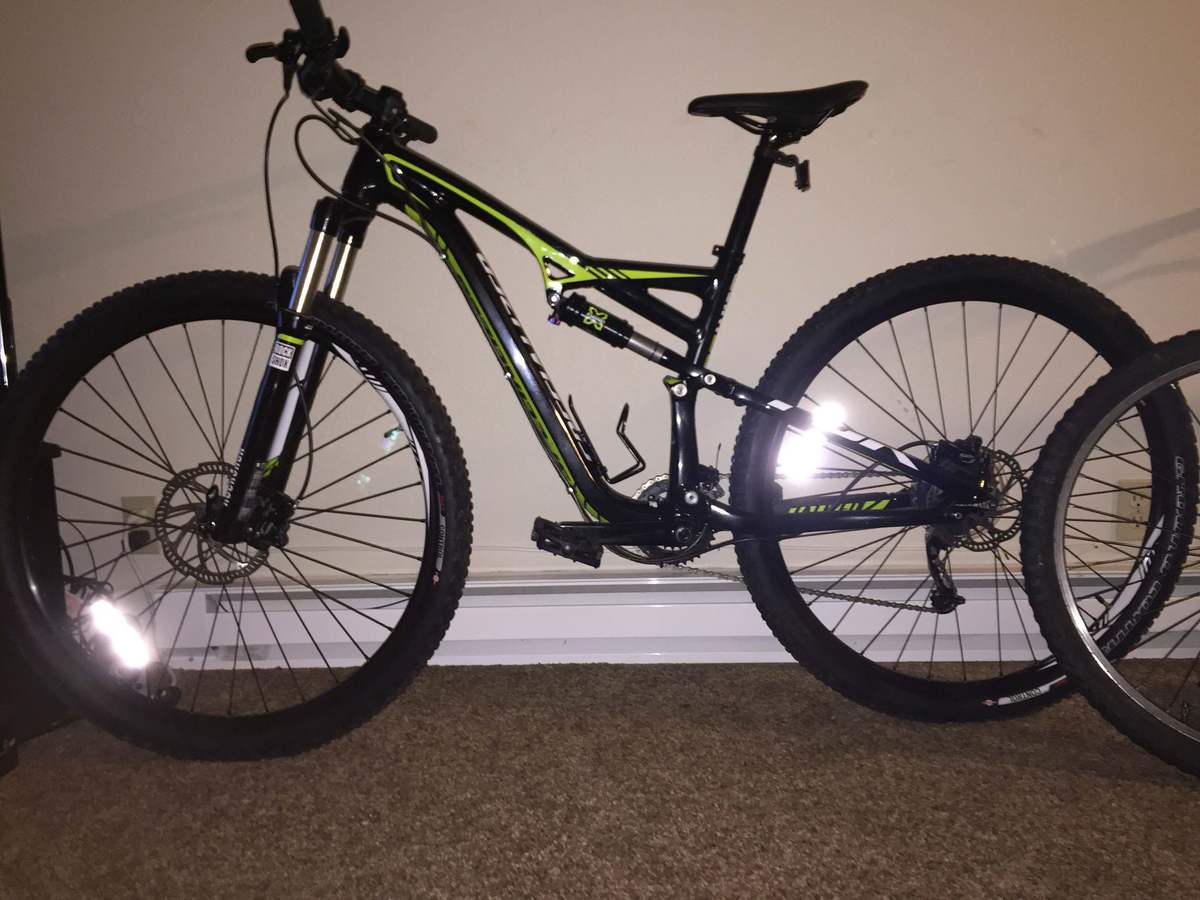 2015 Specialized Camber FSR 29 BLK/HYP
