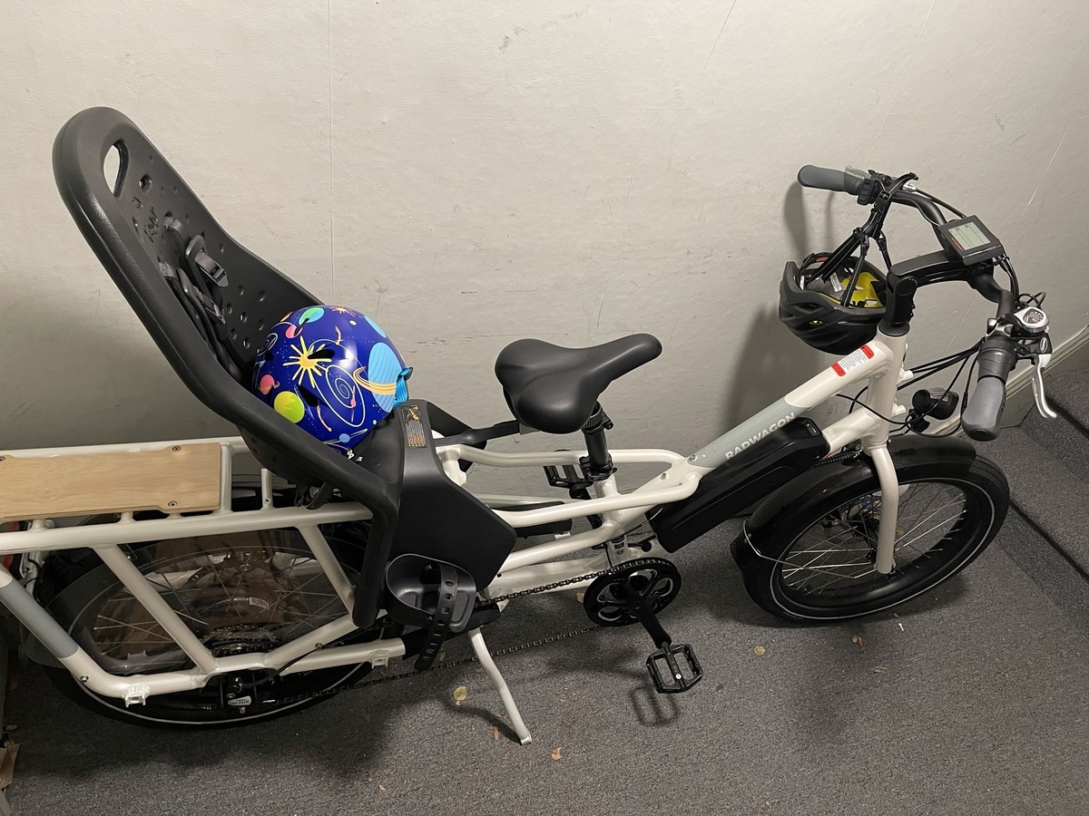 2020 Rad Power Bikes RadWagon 4 cargo bike rear