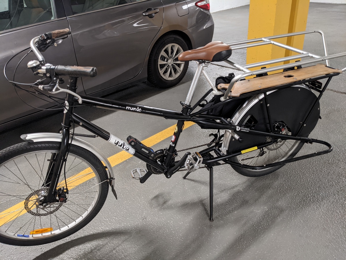 2015 Yuba Mundo V4 cargo bike rear