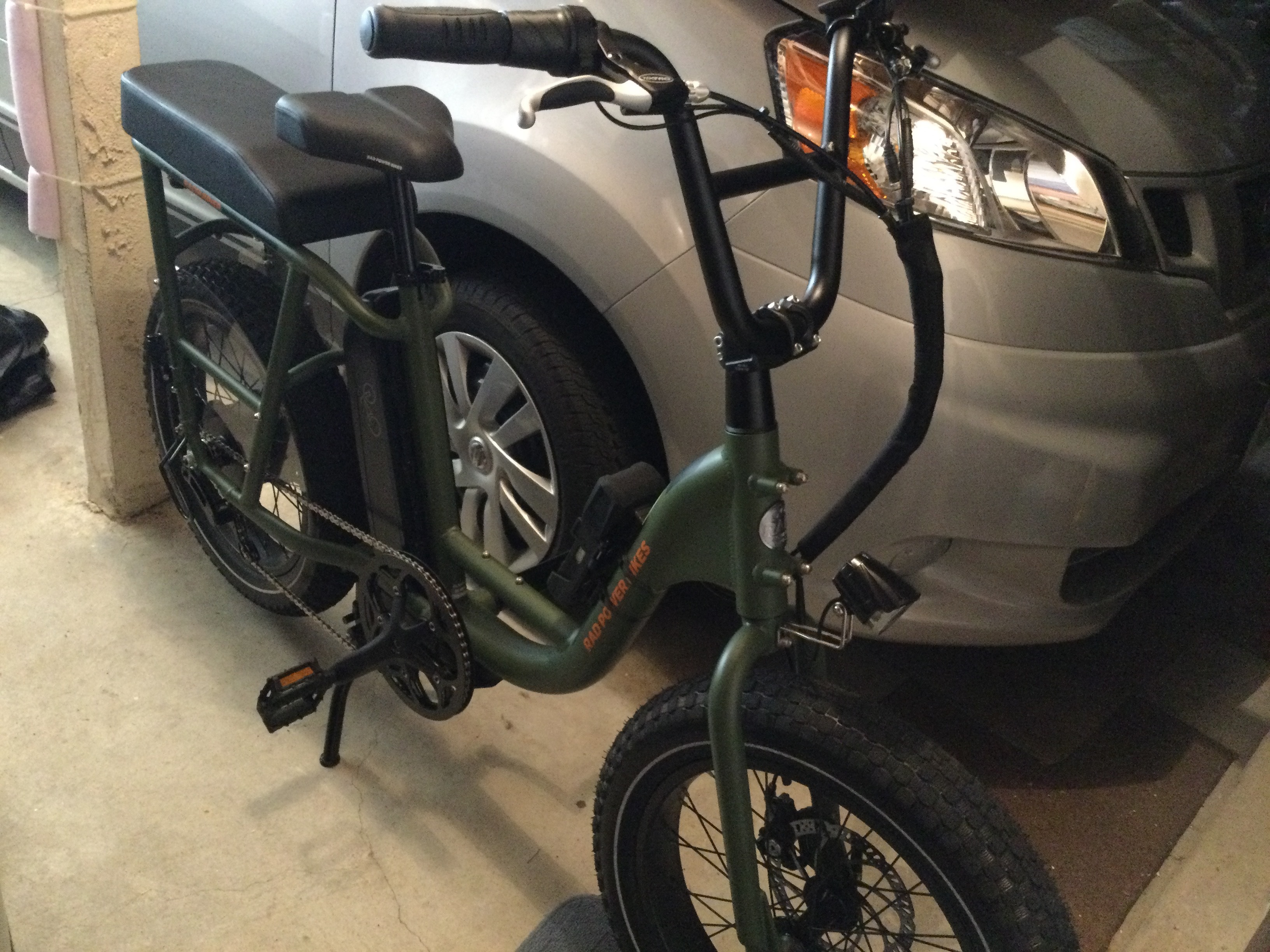 2021 Rad Power Bikes RadRunner cargo bike rear