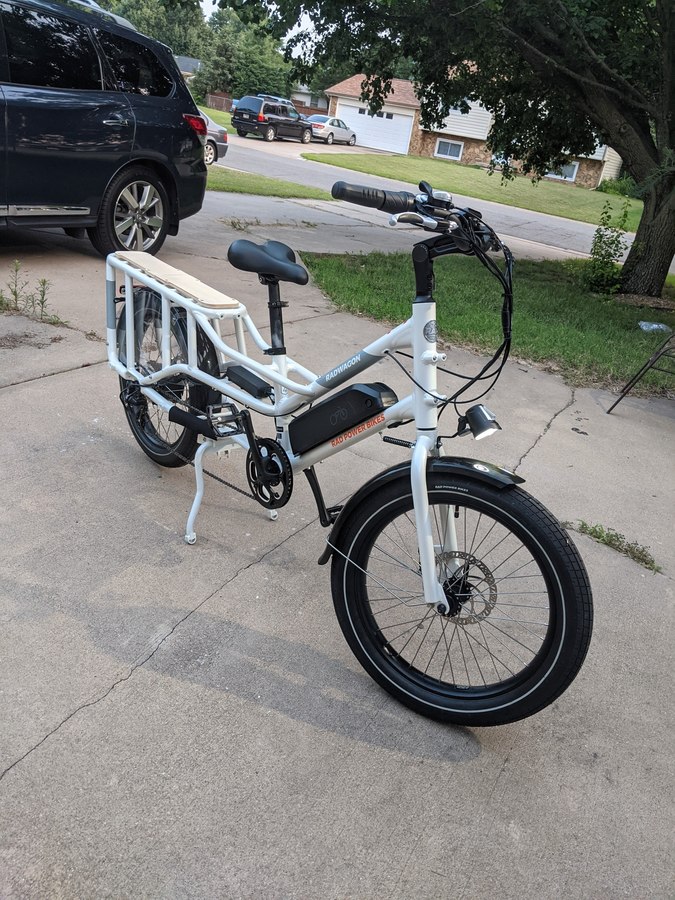 2021 Rad Power Bikes Rad Wagon cargo bike rear