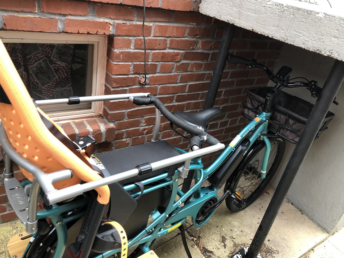 Yuba Boda boda cargo bike rear