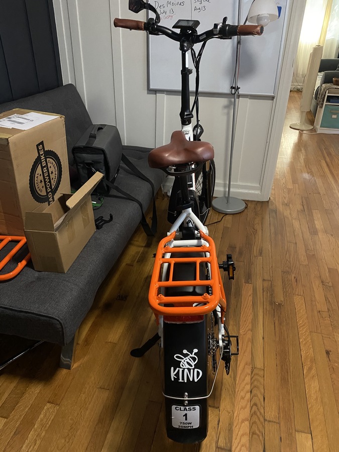 2021 Rad Power Bikes Radmini ST with motor