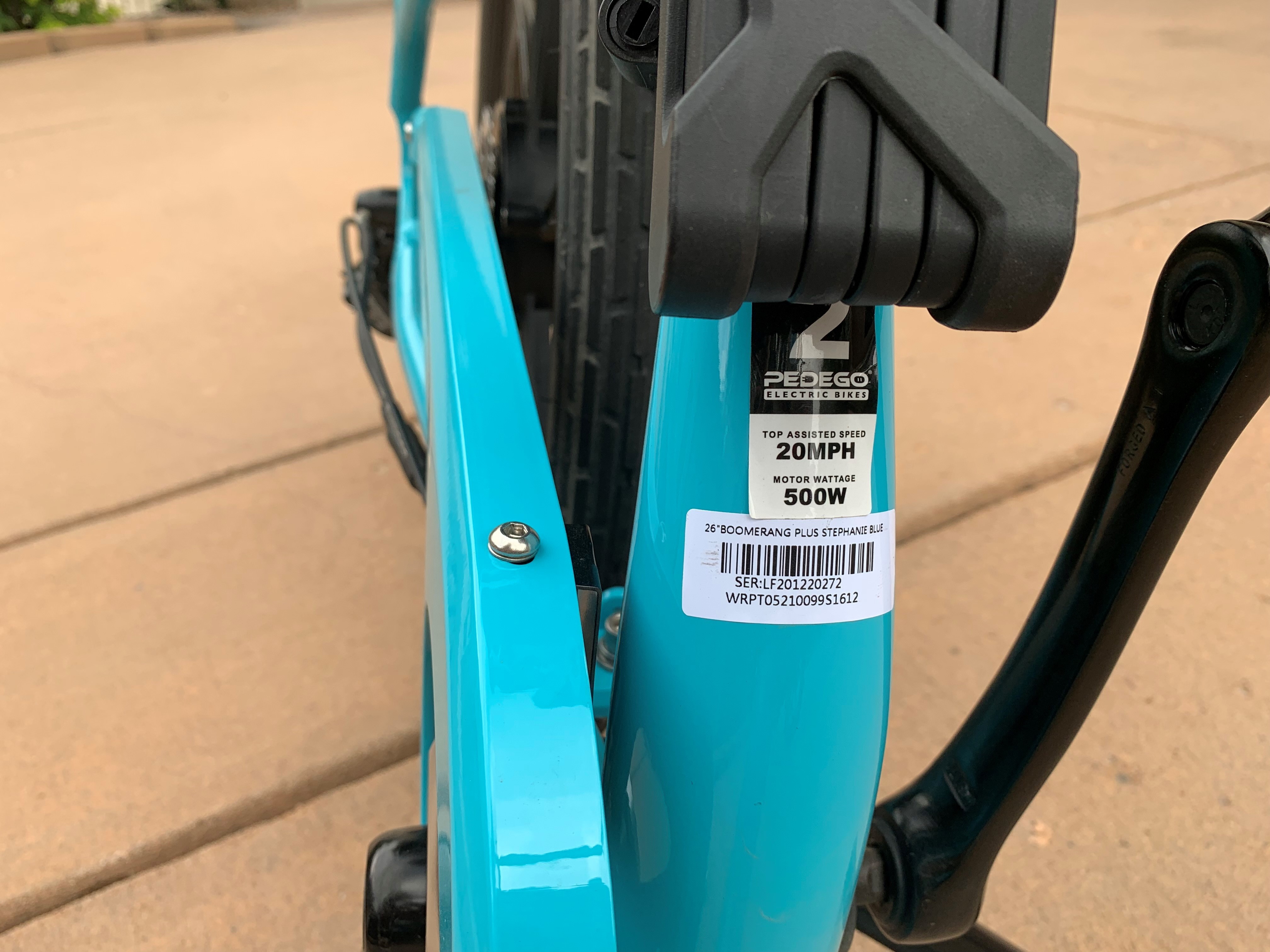 2021 Pedego 26" Boomerang Plus