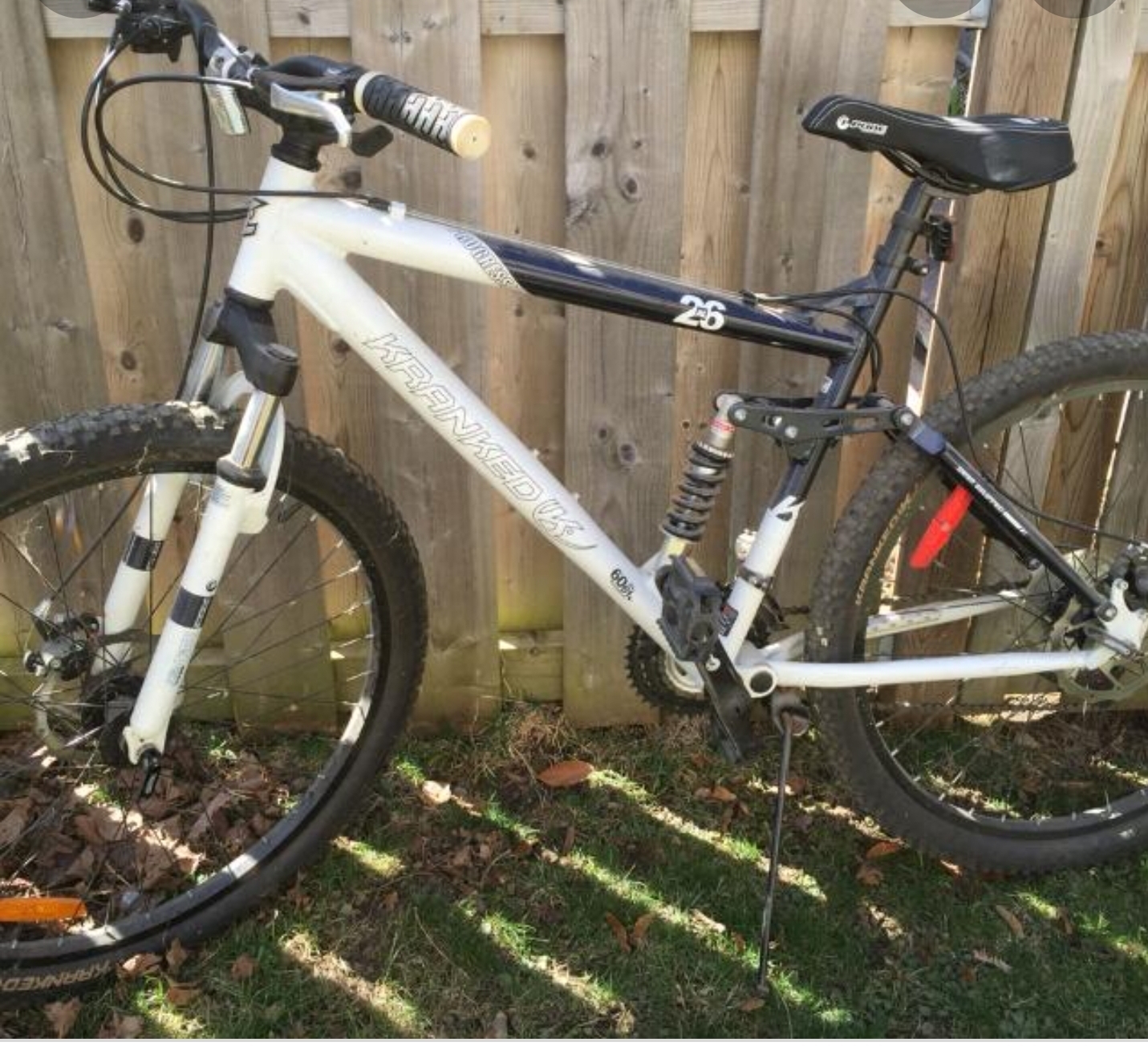 Stolen Kranked Kranked bike with 19" aluminum frame,...