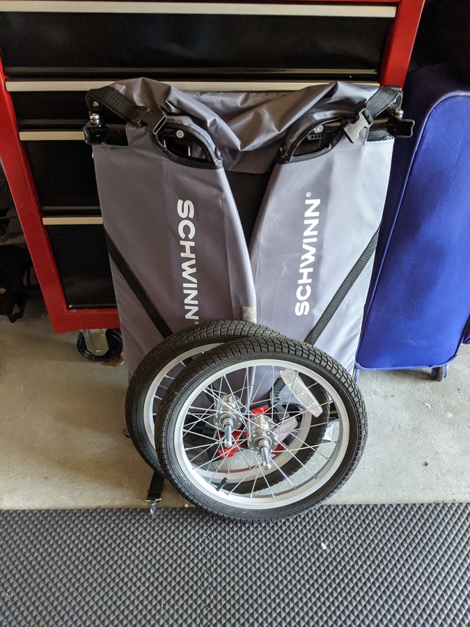 2021 Schwinn Daytripper bike trailer