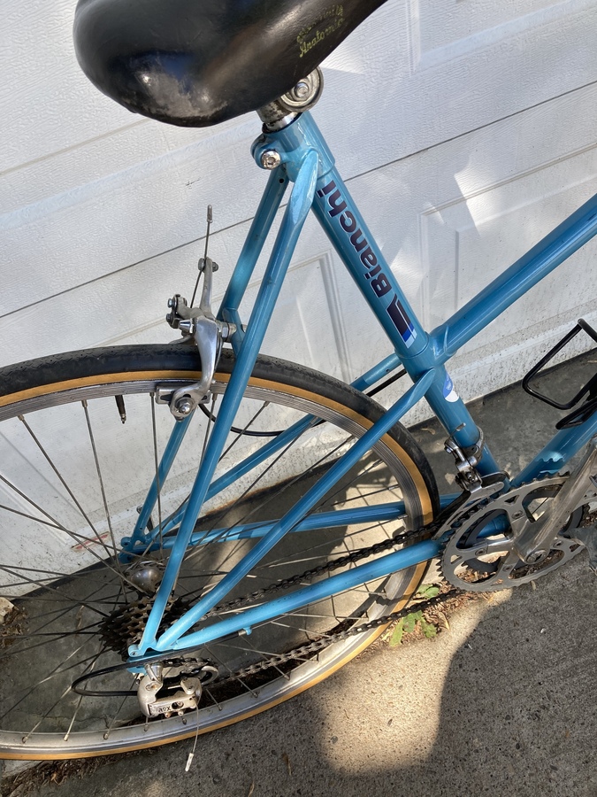 1983 Bianchi Strada Mixte (Step-through road bike)