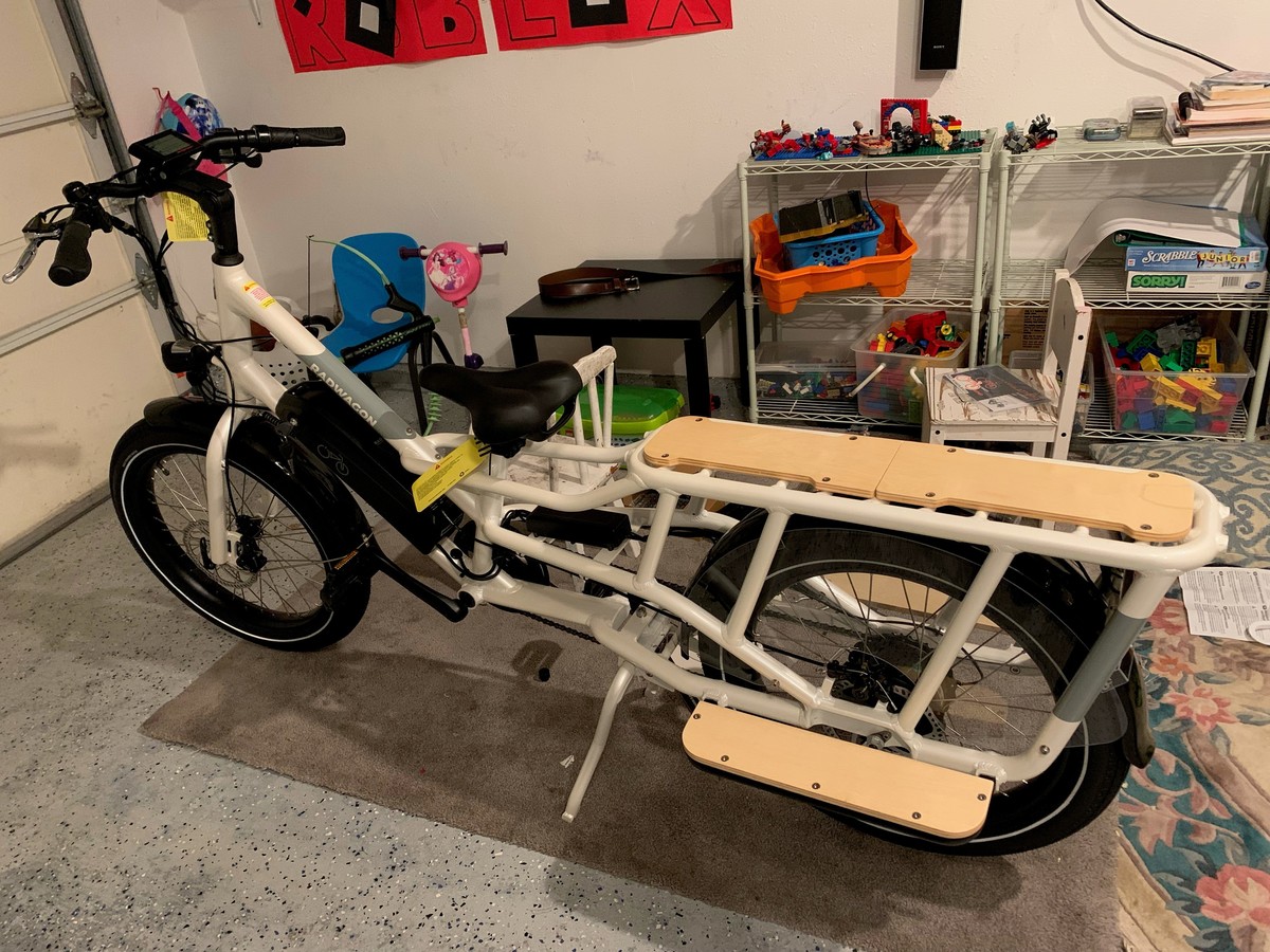 2021 Rad Power Bikes Radwagon 4 cargo bike rear