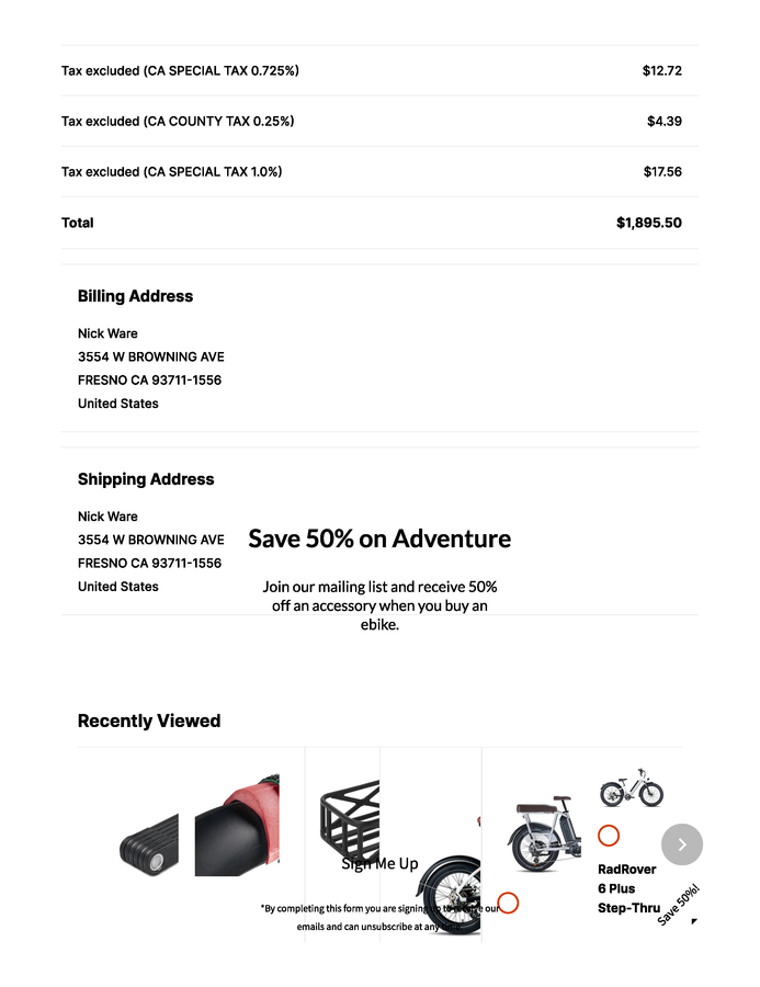 2020 Rad Power Bikes RadRover Step-Thru 1