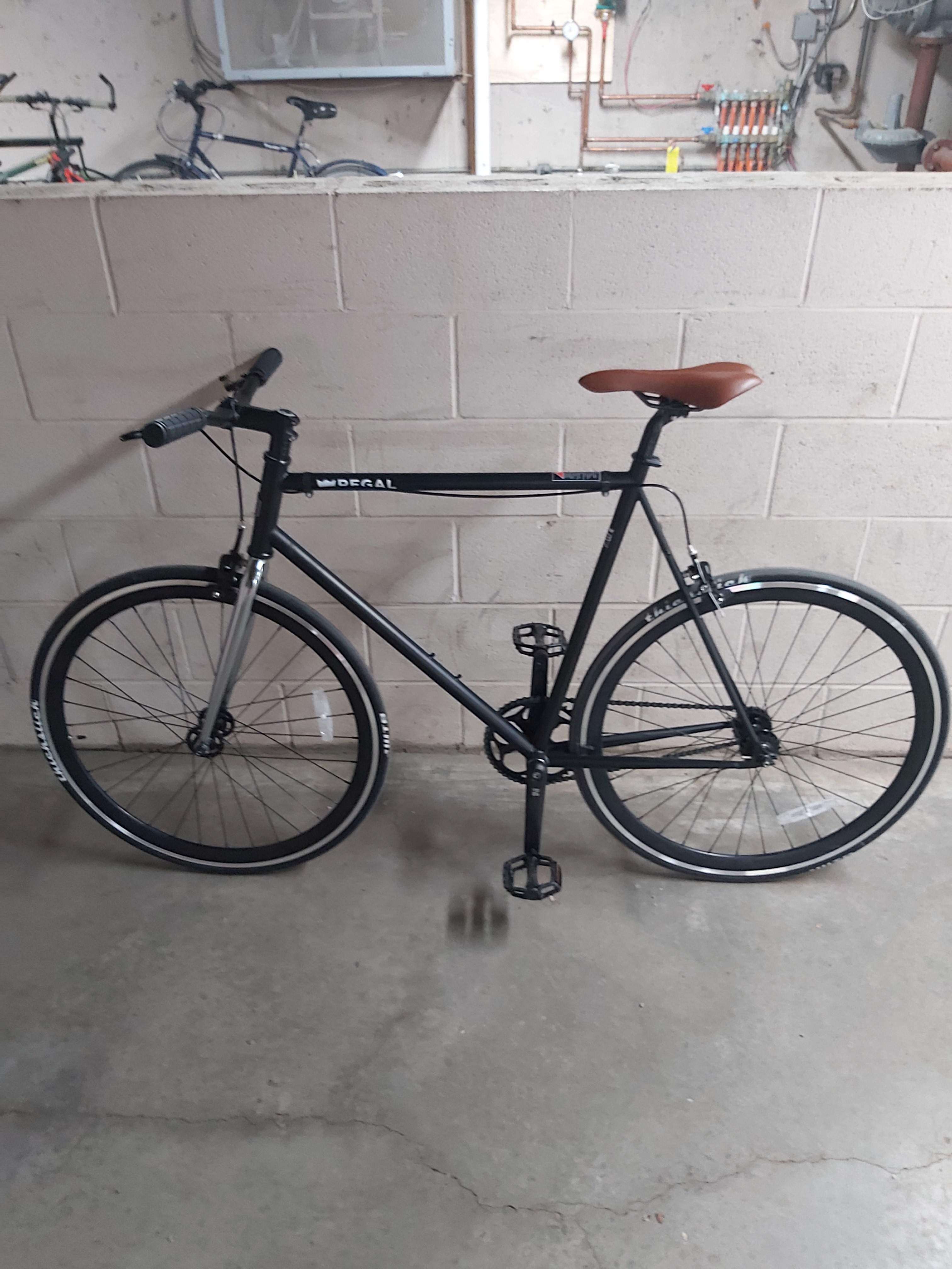 2020 REGAL BICYLES Fixed Gear SPECTRE ALL BLACK FIXED GEAR