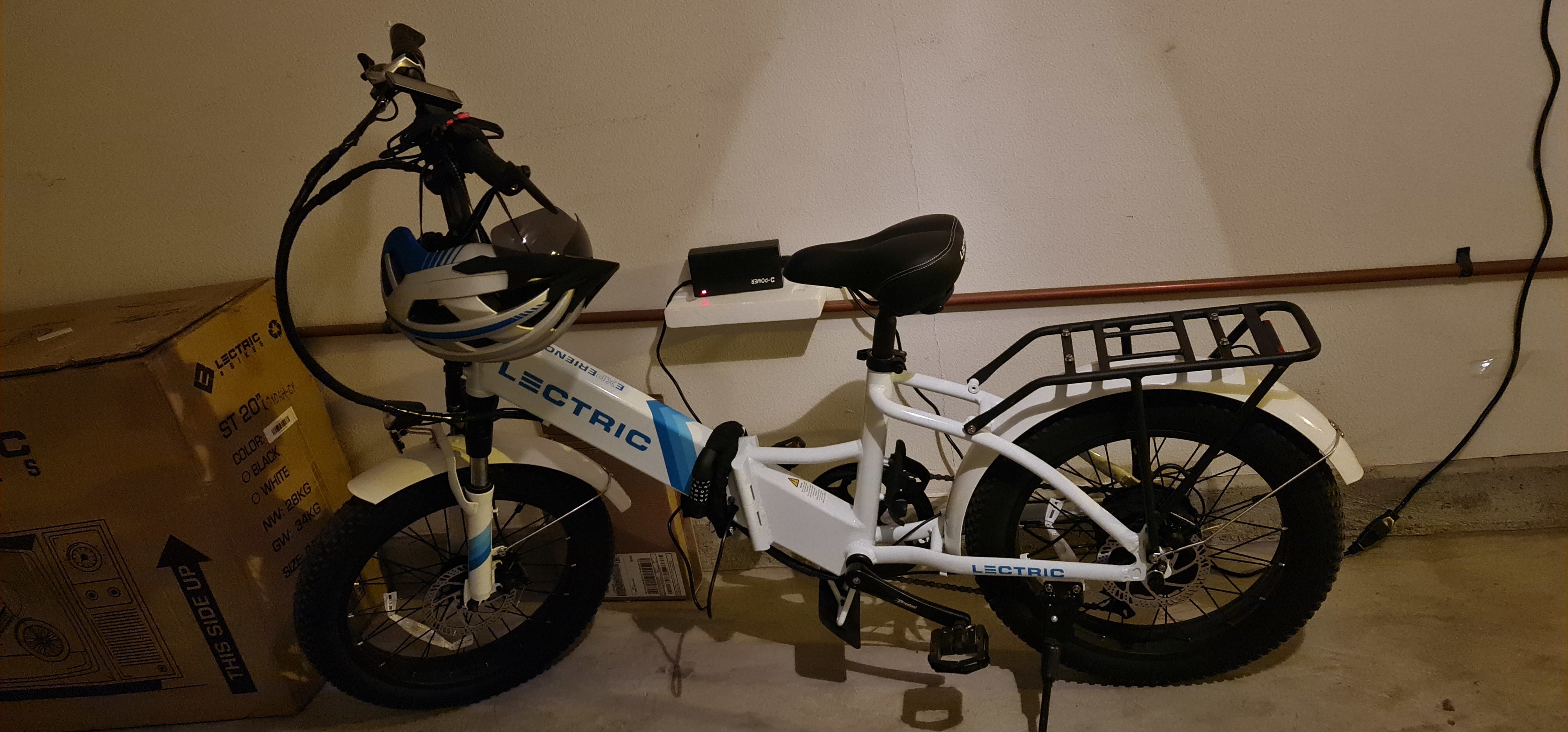 2021 Lectric eBikes XP Step-Thru 2.0 White