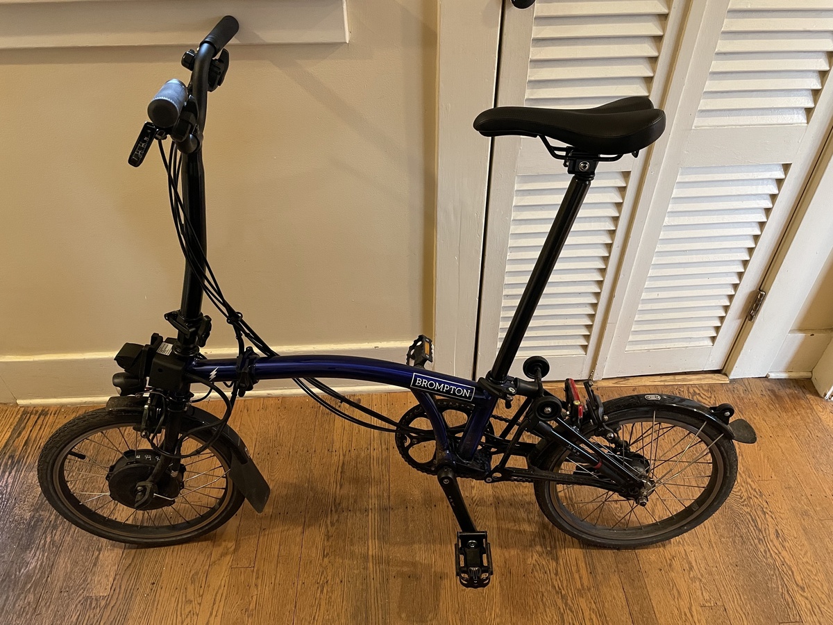 2021 Brompton Bicycle Electric Folding Bike H Type Six Speed