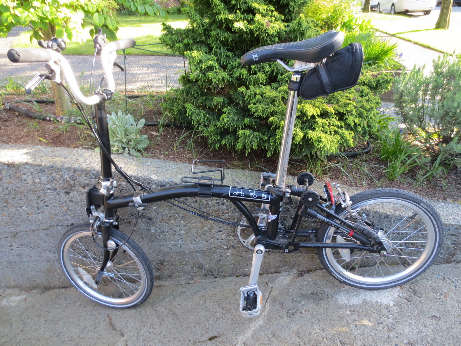 2014 Brompton Bicycle M-Bar 6 Speed