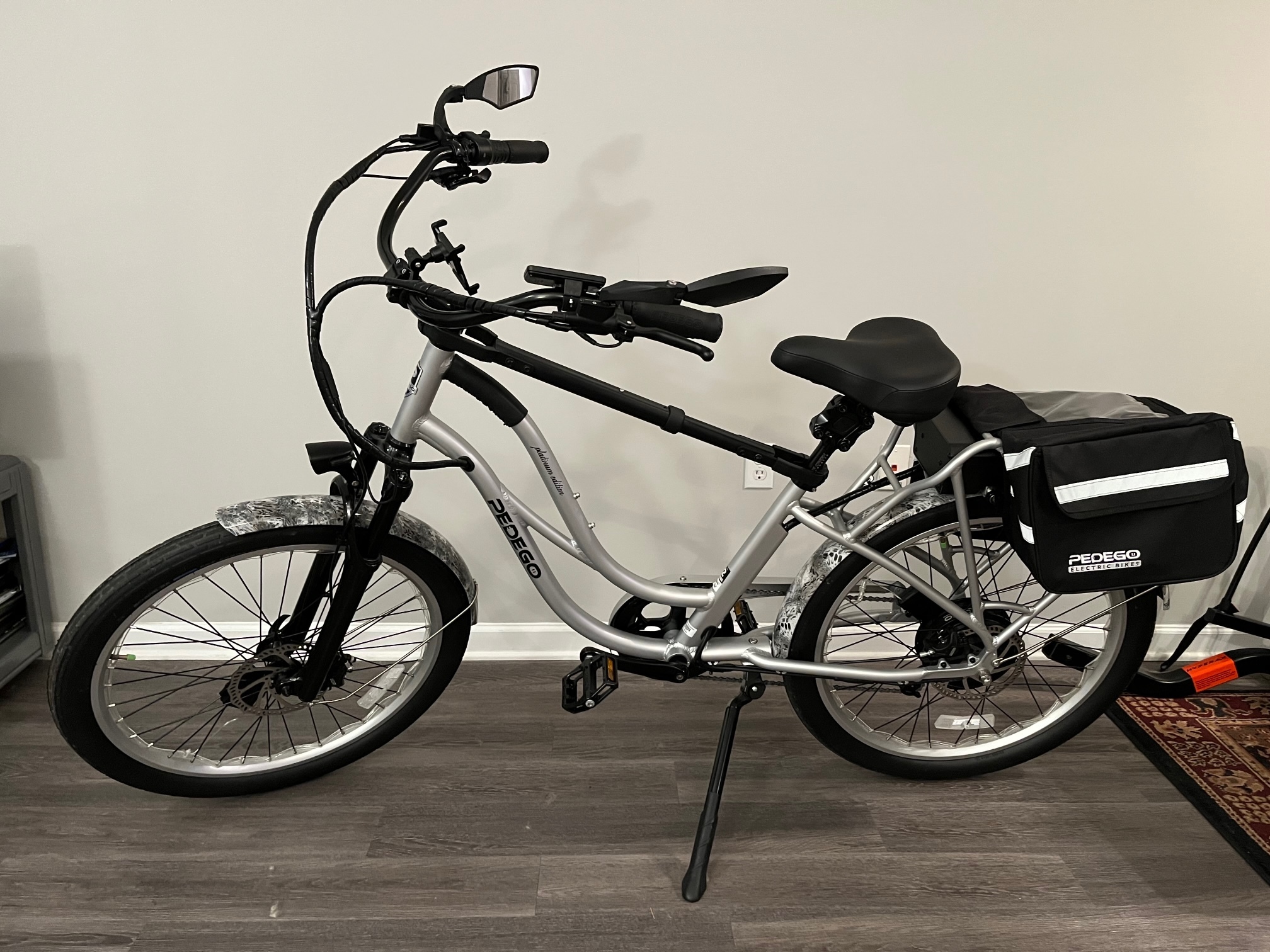 2021 Pedego Interceptor Platinum 26 Step Through