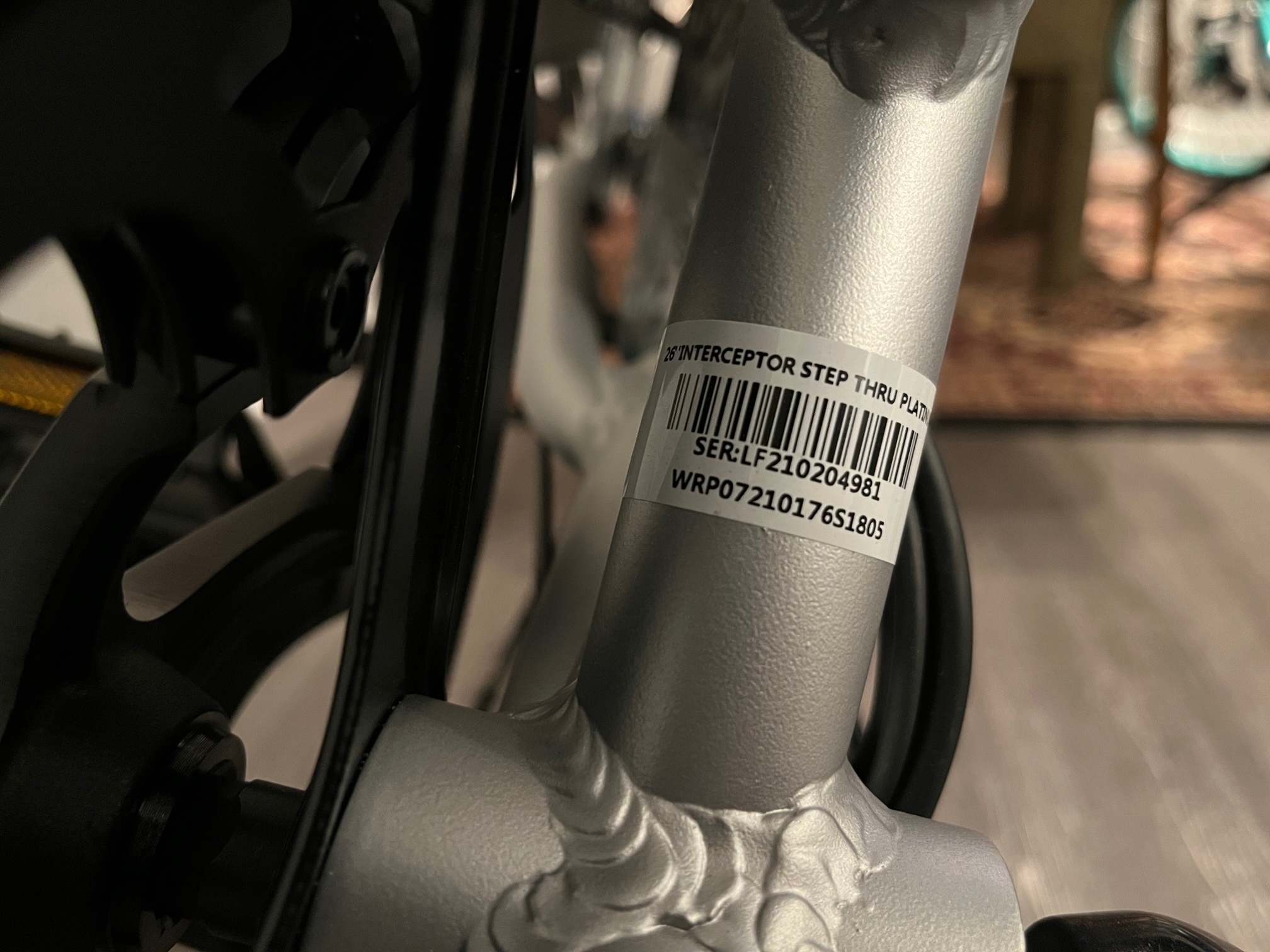 2021 Pedego Interceptor Platinum 26 Step Through