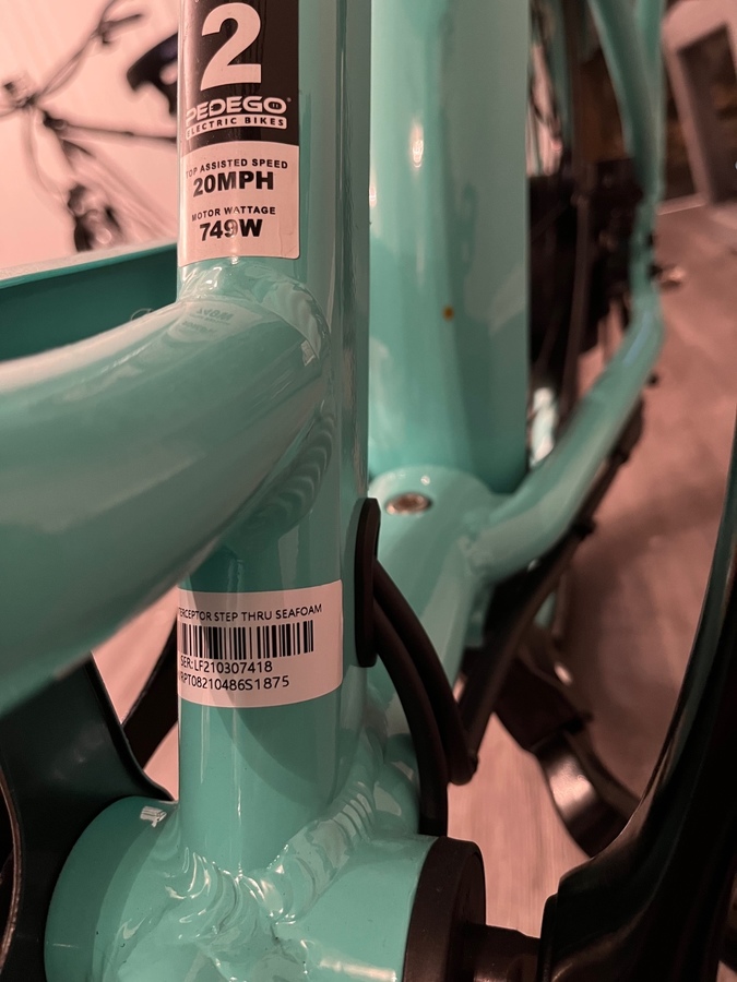 2021 Pedego Interceptor 24 Step through