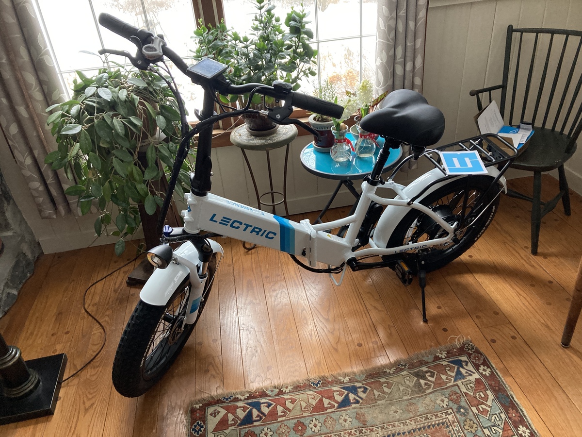 2021 Lectric eBikes Step-thru folding bike
