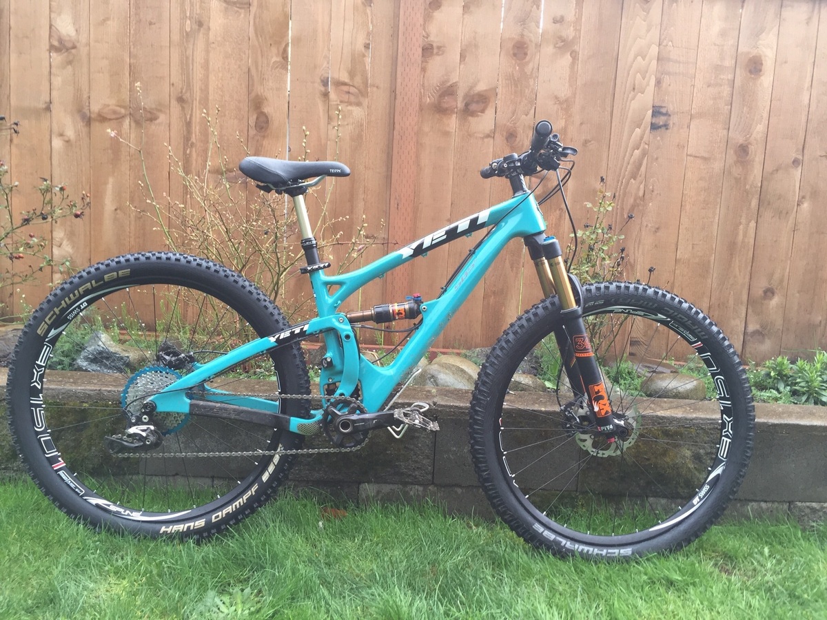 2016 Yeti SB5-C Turq