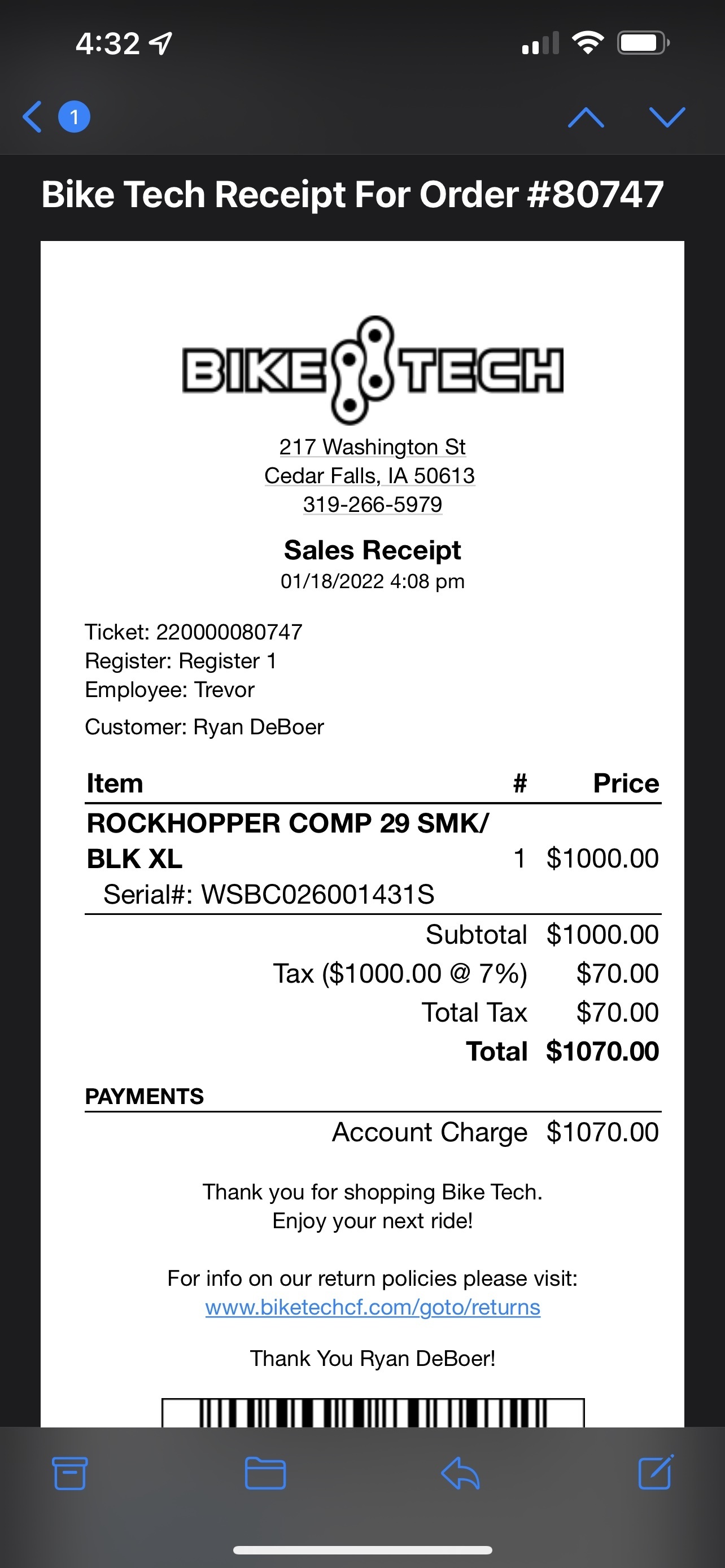 2023 Specialized ROCKHOPPER COMP SMK/ XL
