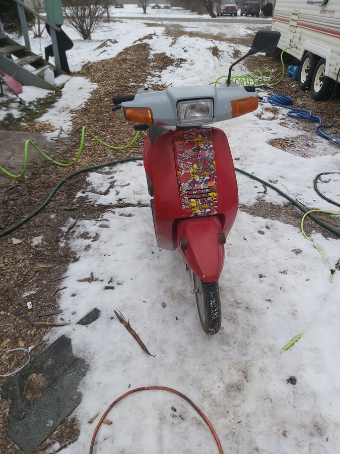 1993 Yamaha Razz e-skateboard