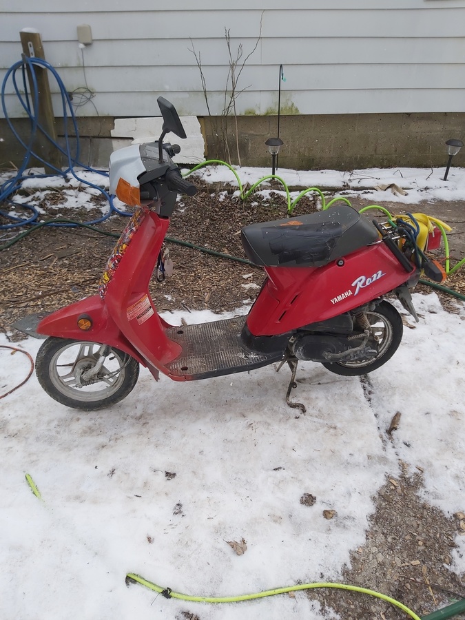 1993 Yamaha Razz e-skateboard