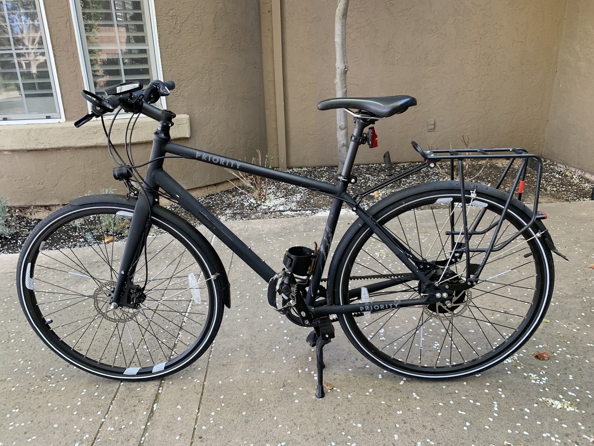 2019 Priority Bicycles Priority Continuum Onyx