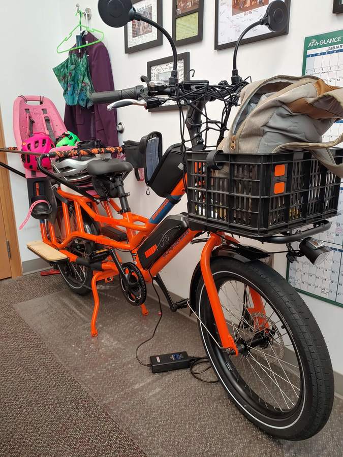 2022 Rad Power Bikes RadWagon 4 cargo bike rear