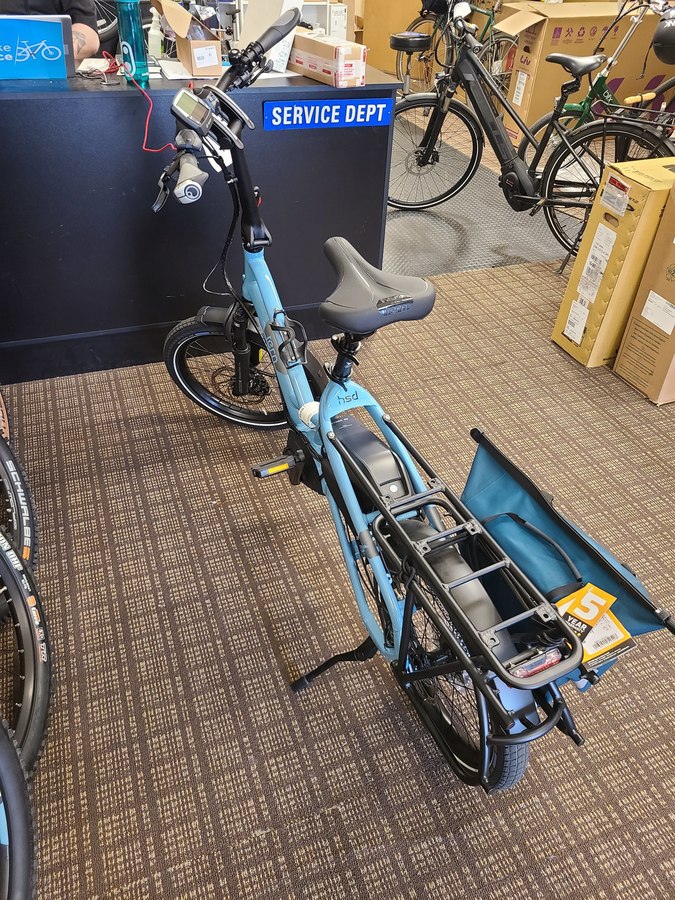 2022 Tern HSD S11 cargo bike (front storage)